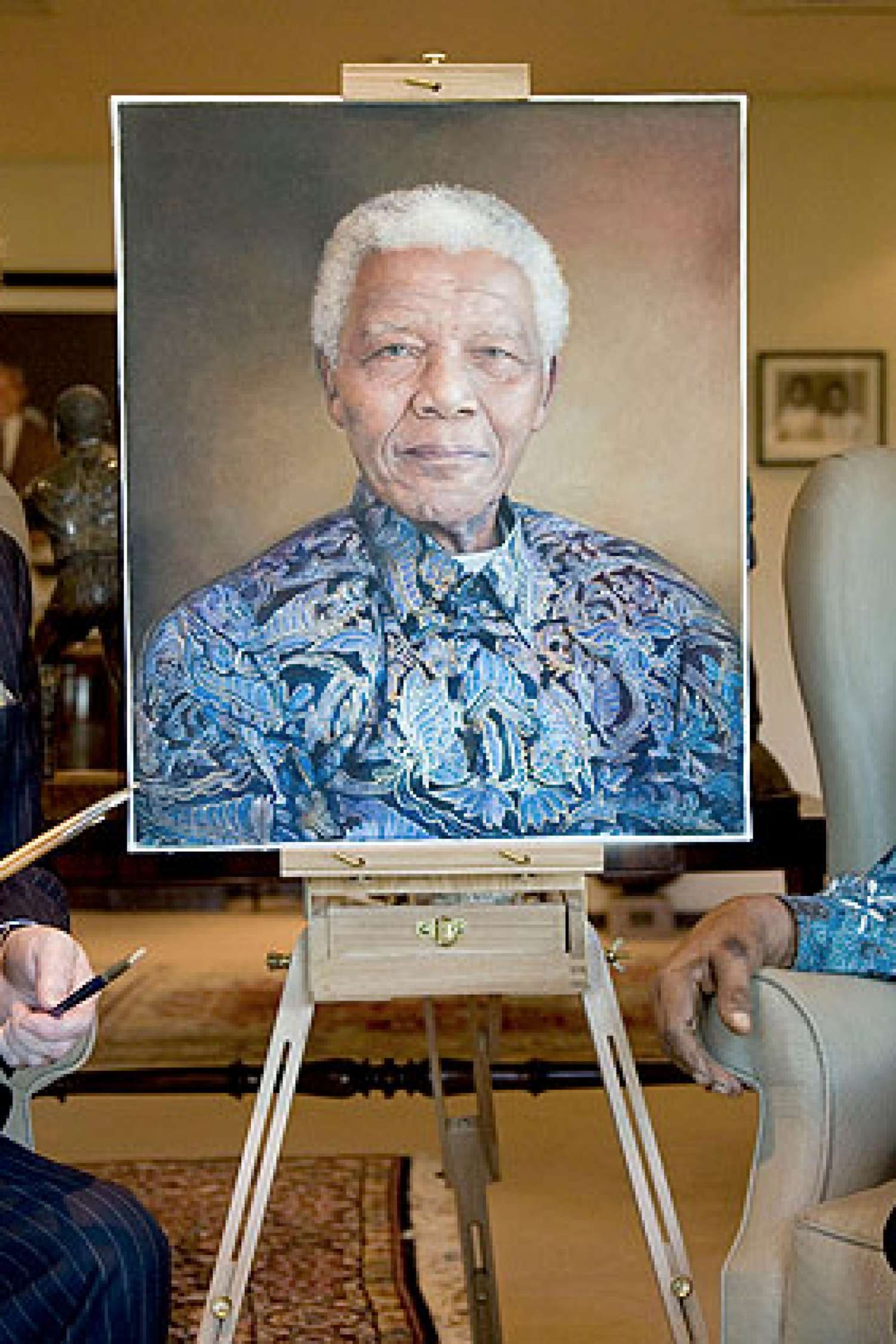 “Colchester: Royal artist’s portrait of Mandela” | Press | Richard ...